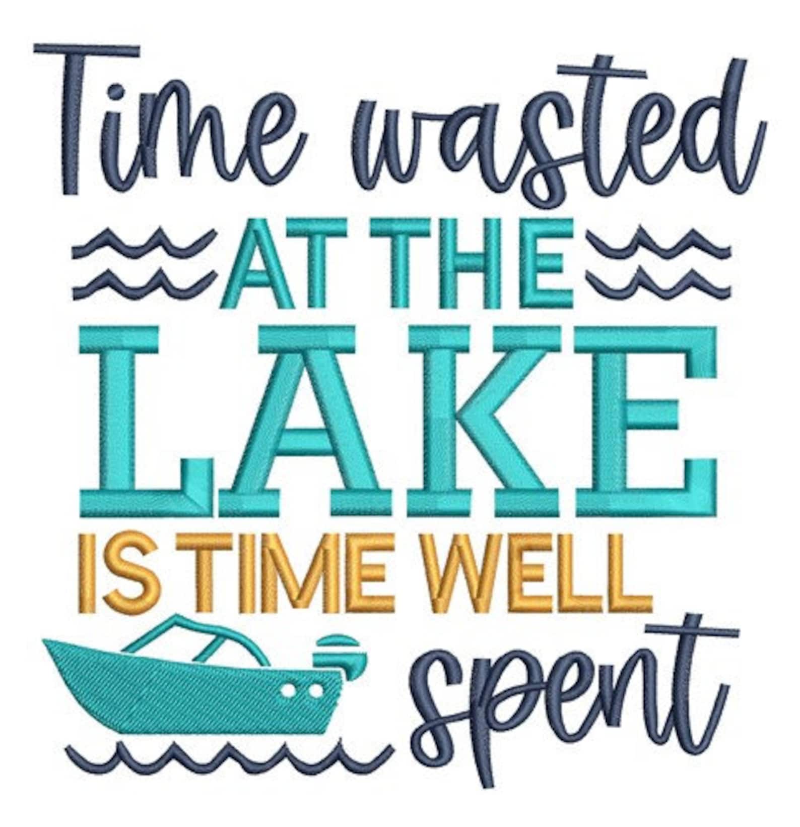 Lake Life (10 Designs) - Machine Embroidery Designs Bundle - Etsy