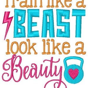 Gym, Fitness and Exercise (9 Designs) - Machine Embroidery Designs ...