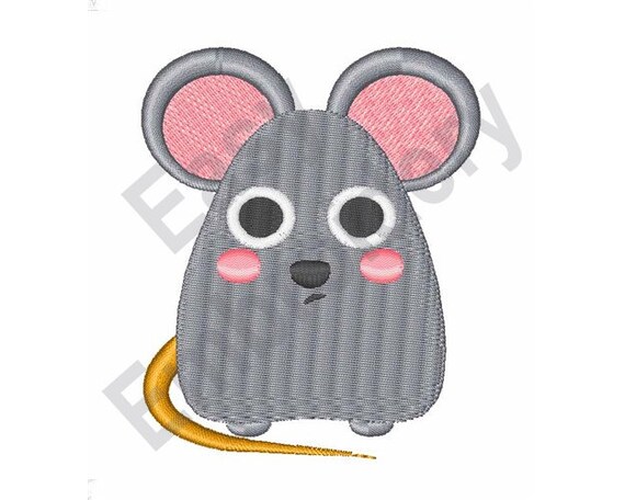 Rat Machine Embroidery Design - Etsy