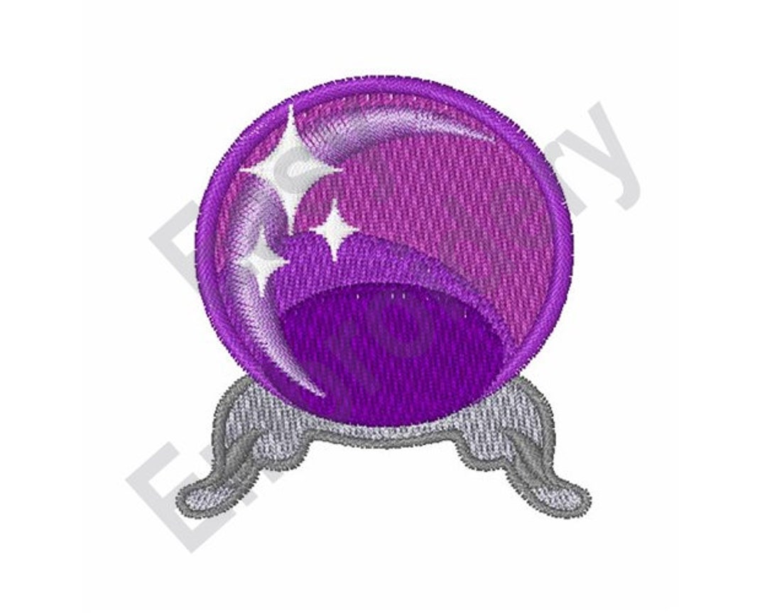 Crystal Ball - Machine Embroidery Design - Etsy