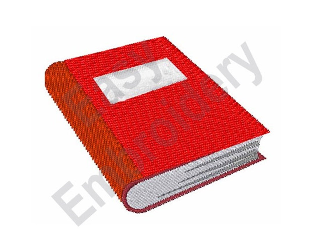 Book - Machine Embroidery Design - Etsy
