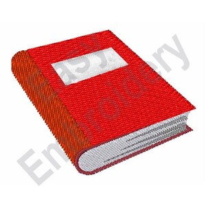 Book - Machine Embroidery Design - Etsy