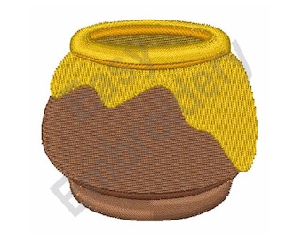 Honey Pot Embroidery Machine Designs Instant Digital Download Pes File ...
