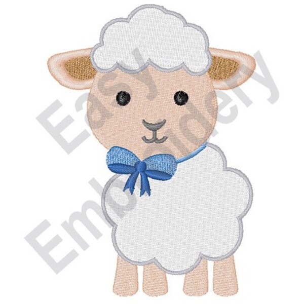 Lamb Embroidery - Etsy