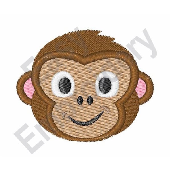 Monkey Embroidery - Etsy