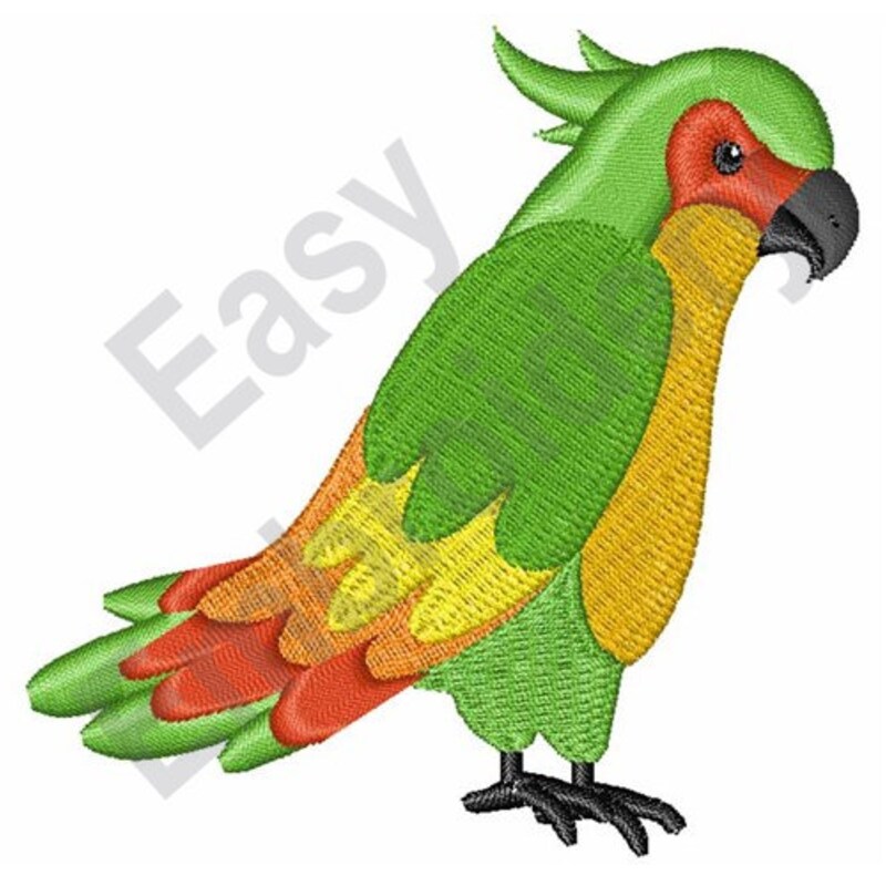 Parrot Embroidery - Etsy
