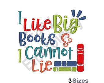 Read Books Machine Embroidery Design, Embroidery Designs, Machine ...