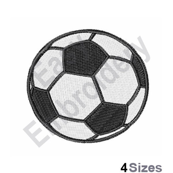 Soccer Embroidery Design. Football Embroidery Files. Ball Embroidery ...