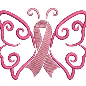 Breast Cancer Awareness (6 Designs) - Machine Embroidery Designs Bundle ...