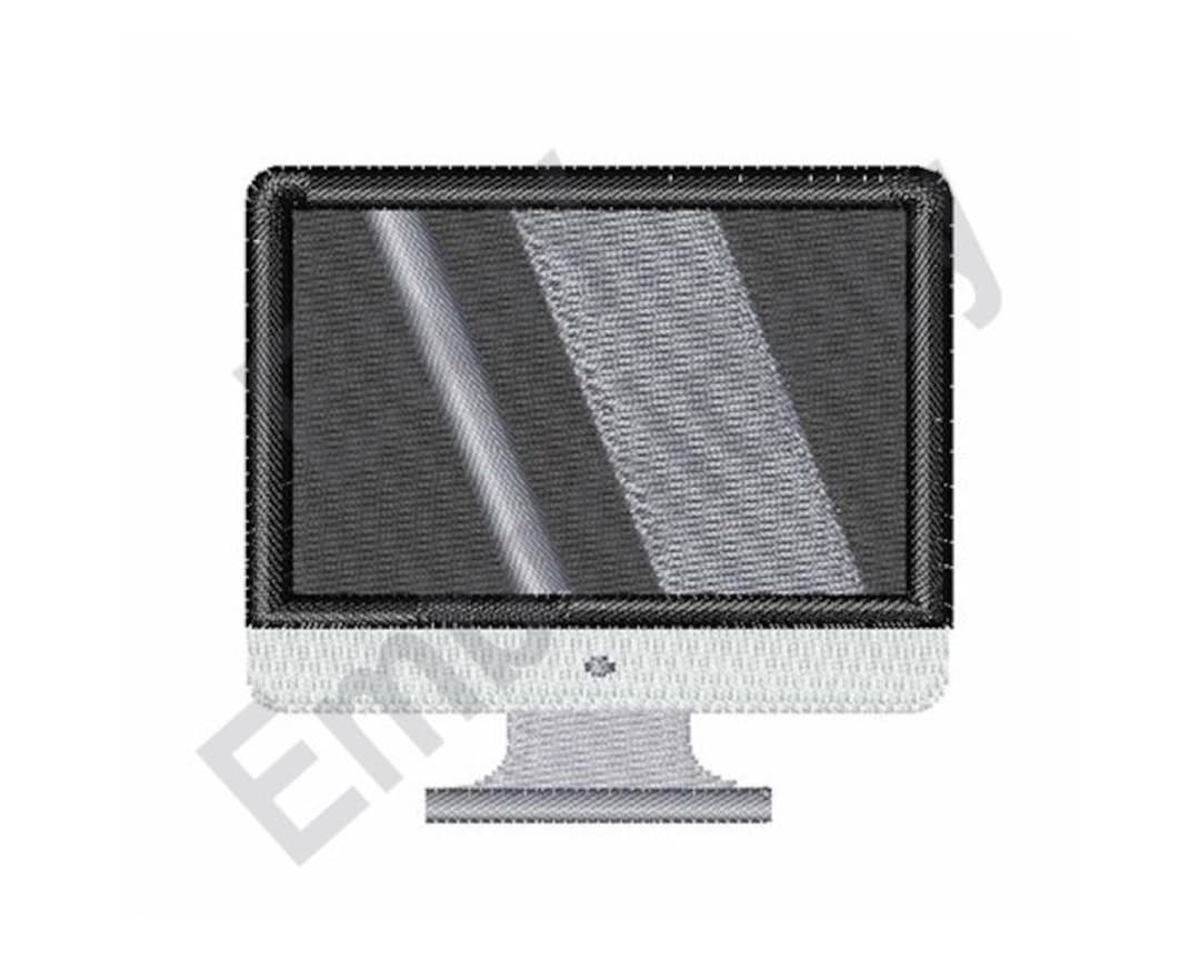 Computer - Machine Embroidery Design - Etsy