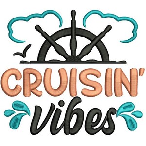 Cruising Vibes 12 Designs Machine Embroidery Bundle - Etsy