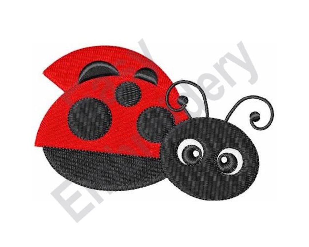 Ladybug - Machine Embroidery Design - Etsy