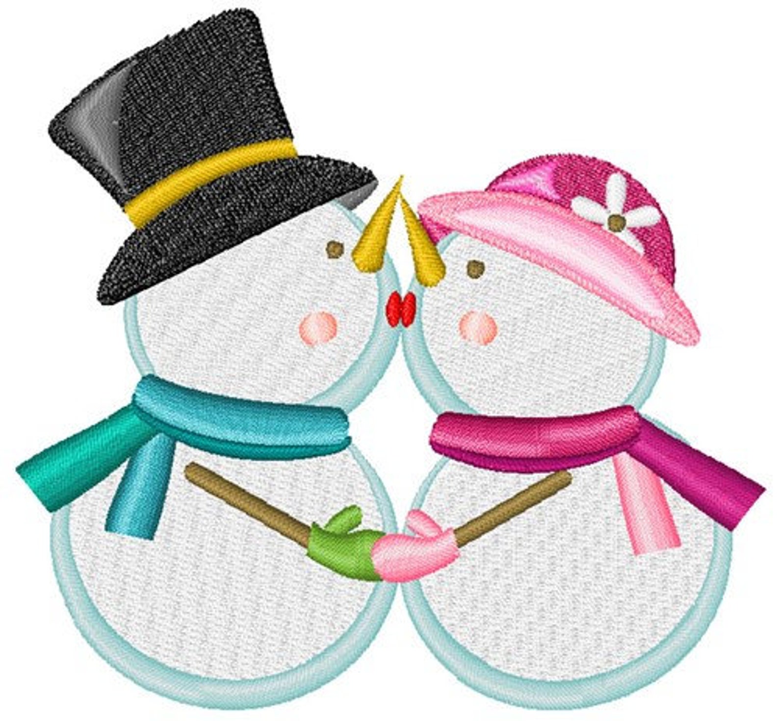 Snowman Love (8 Designs) - Machine Embroidery Designs Bundle - Etsy