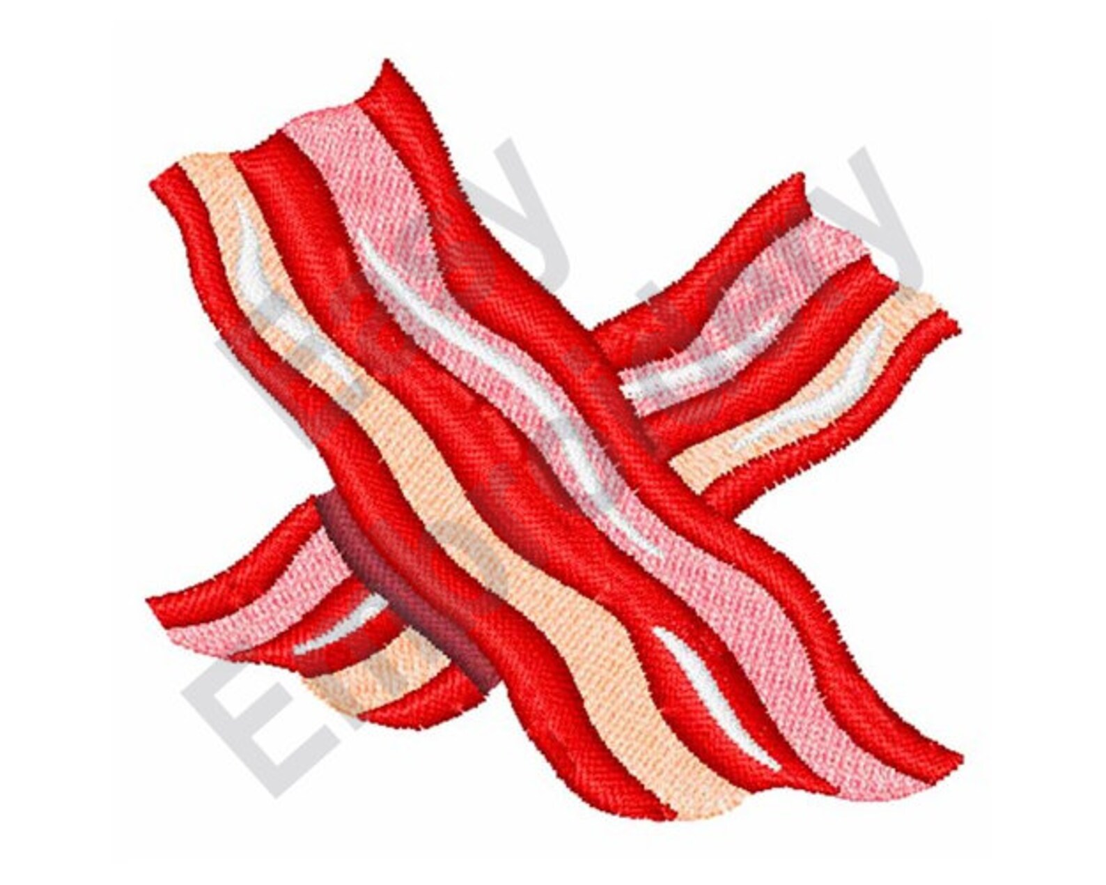 Bacon Machine Embroidery Design - Etsy
