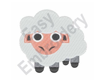 Baby Sheep Machine Embroidery Design / Mini Sheep Embroidery - Etsy