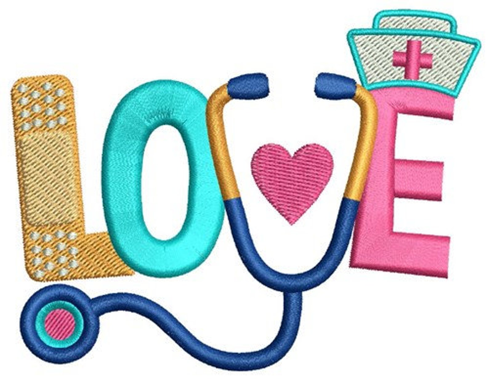 Healthcare Heroes (6 Designs) - Machine Embroidery Designs Bundle ...