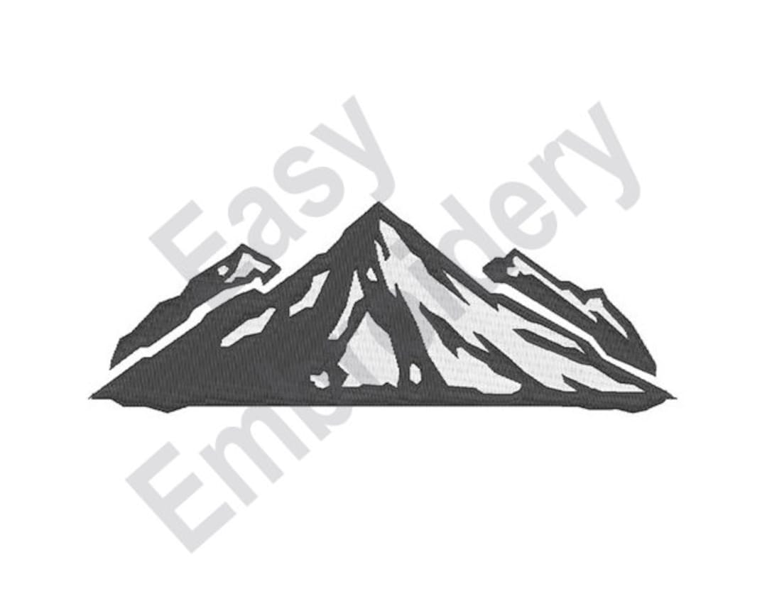 Mountain - Machine Embroidery Design, Adventure, Camping Hiking ...