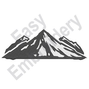 Mountain - Machine Embroidery Design, Adventure, Camping Hiking ...