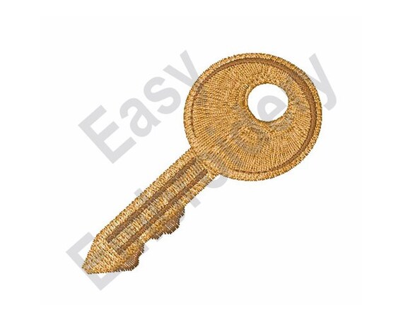Key Machine Embroidery Design | Etsy