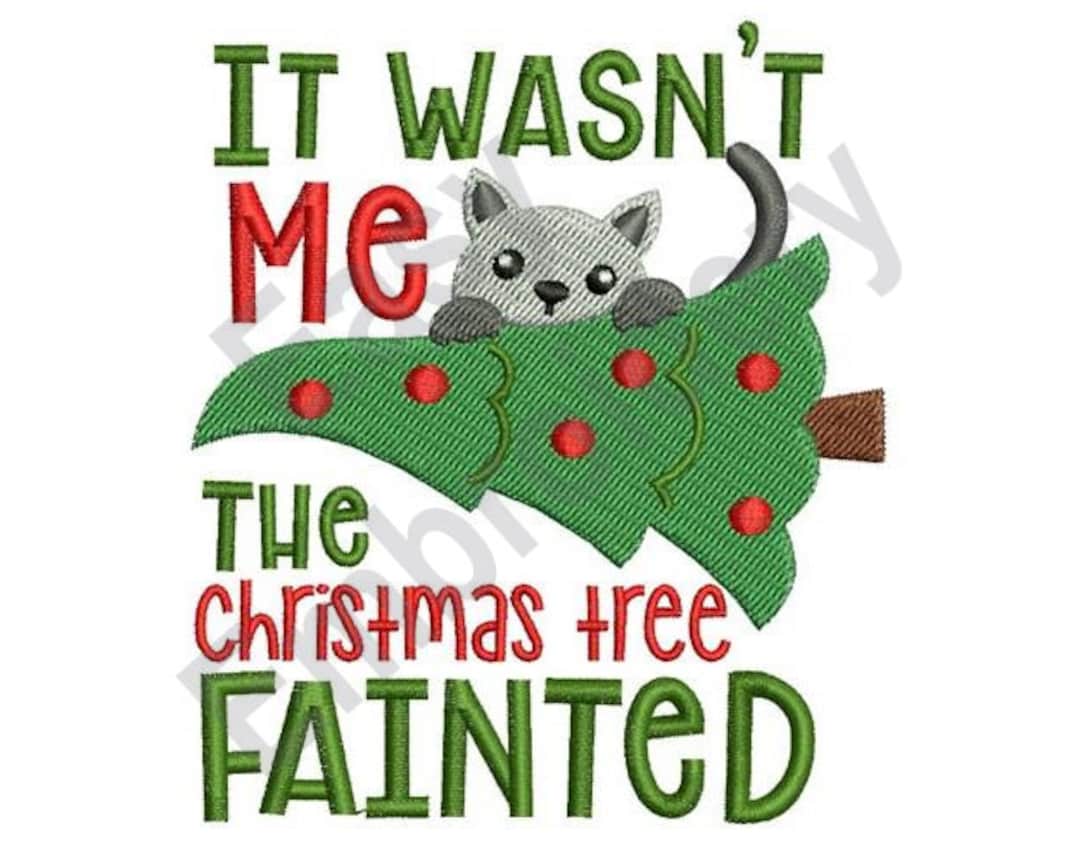 The Tree Fainted - Machine Embroidery Design - Etsy