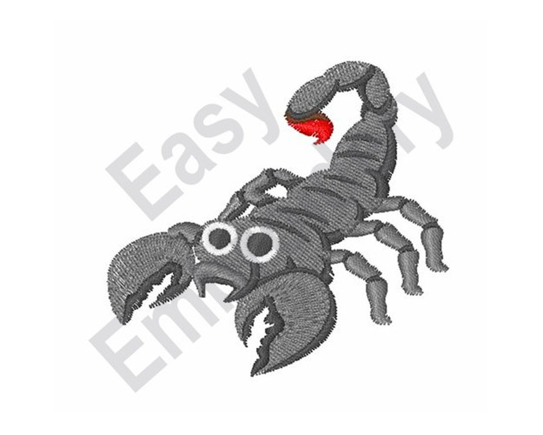 Scorpion - Machine Embroidery Design - Etsy