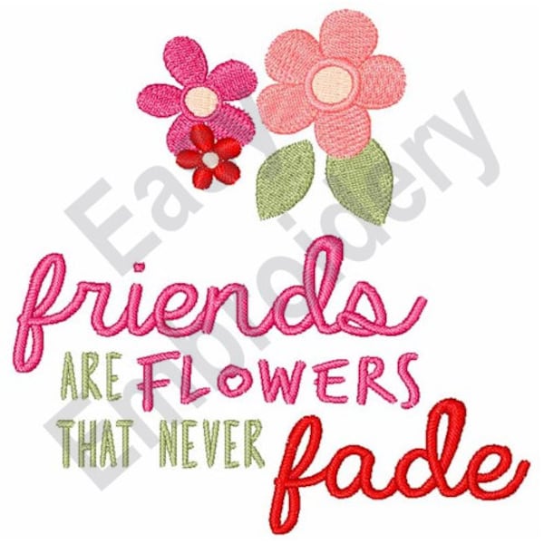 Friends Embroidery - Etsy