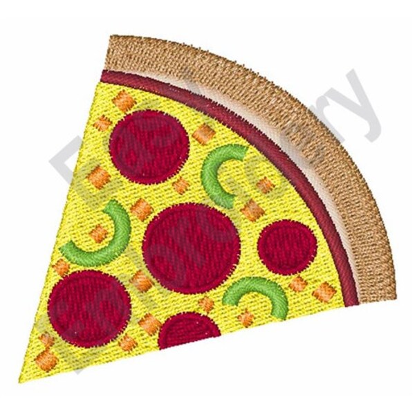 Italian Pizza Embroidery Design - Etsy