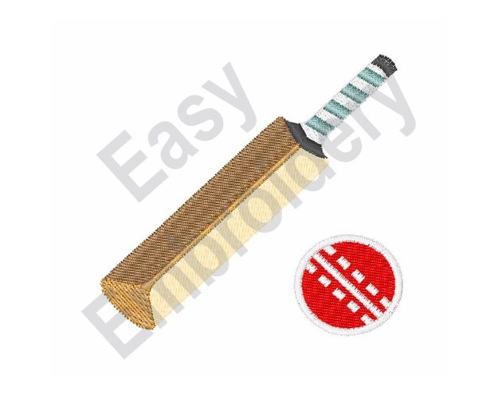 Cricket Bat - Machine Embroidery Design - Etsy