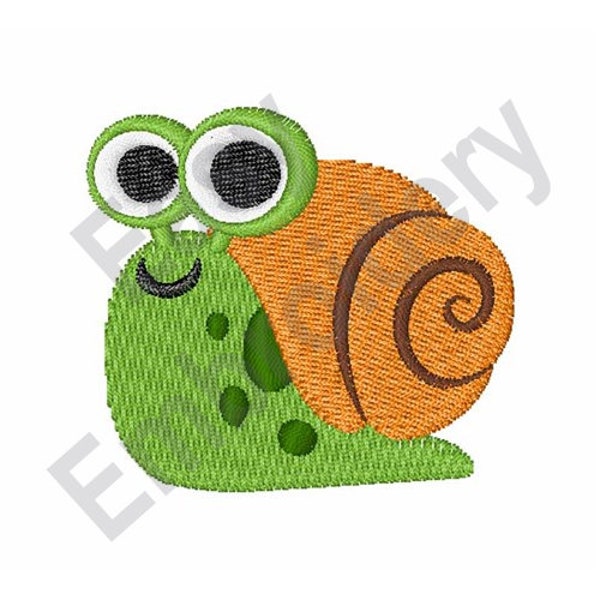 Snail Embroidery - Etsy