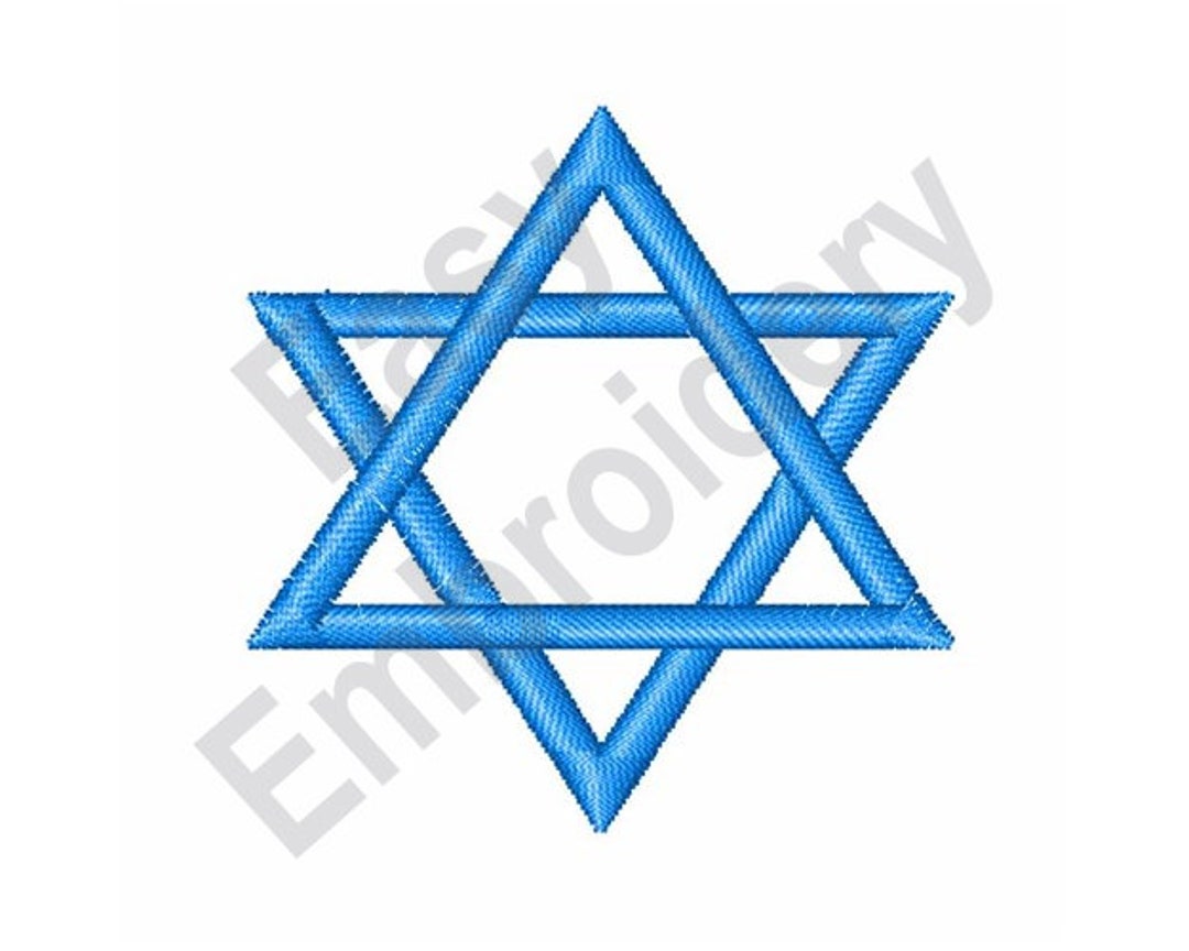 Star of David Machine Embroidery Design - Etsy