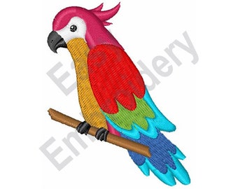 Parrot Embroidery - Etsy