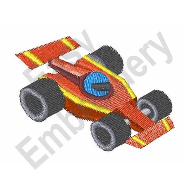 Applique Race Car - Etsy