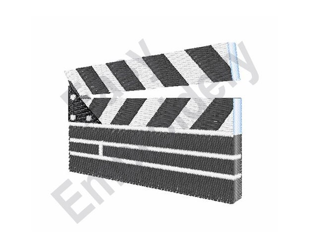 Clapper Machine Embroidery Design - Etsy