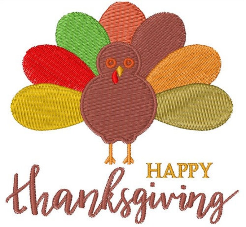Thanksgiving 10 Designs Machine Embroidery Designs Set - Etsy