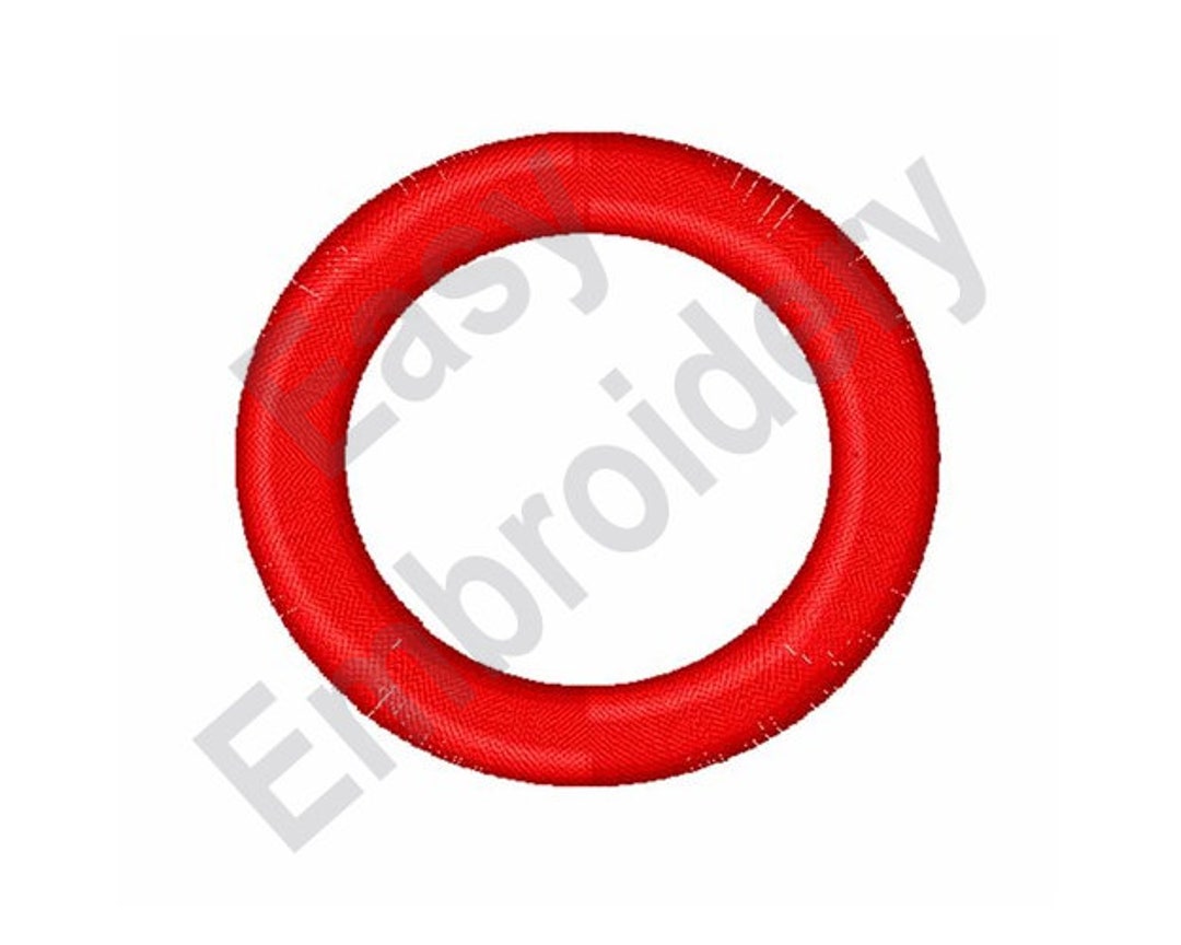 Circle Machine Embroidery Design - Etsy