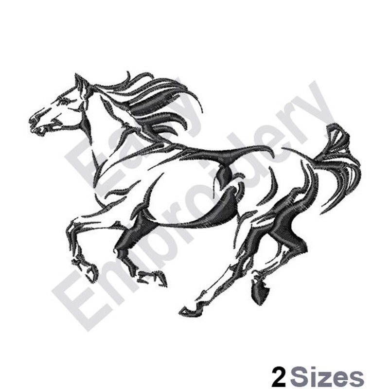 Running Horse Design - Etsy