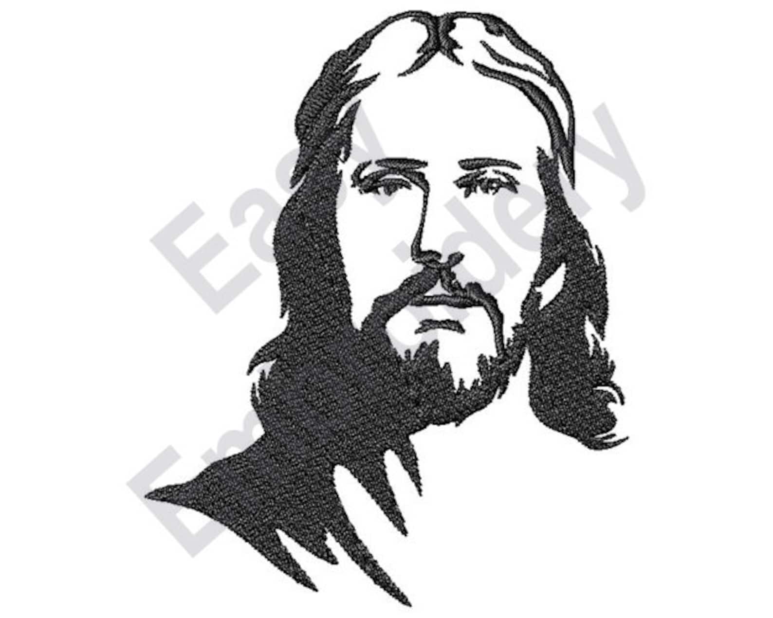 Christ Jesus - Machine Embroidery Design, Christian Embroidery - Etsy