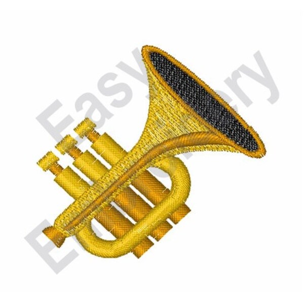 Trumpet Embroidery - Etsy