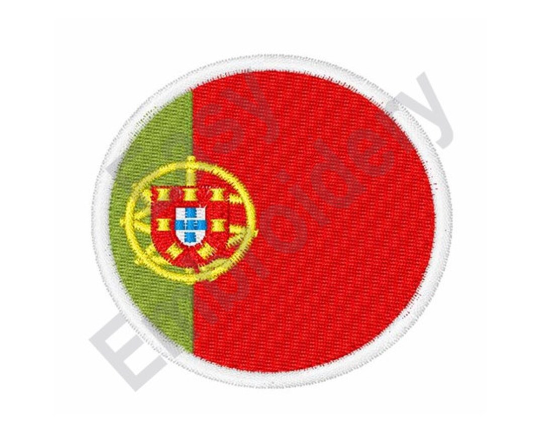 Portugal Flag - Machine Embroidery Design - Etsy