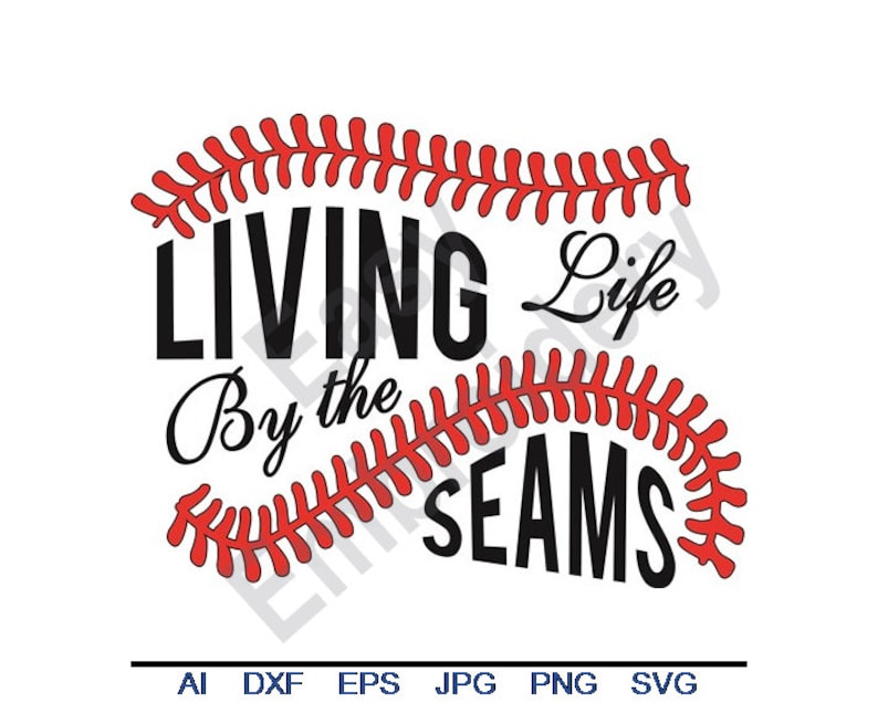 Baseball Life Svg Dxf Eps Png Jpg Vector Art Clipart - Etsy