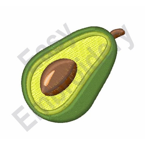 Kawaii Avocado Embroidery Design Files - Etsy