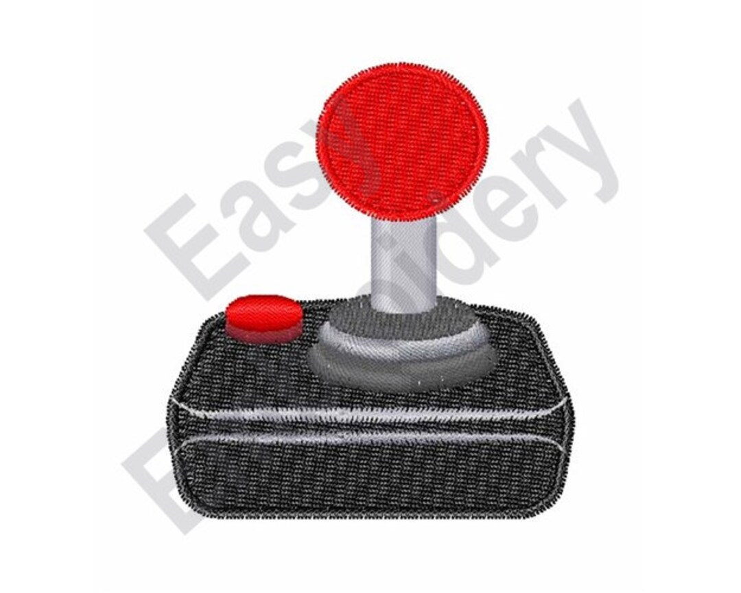 Joystick Machine Embroidery Design - Etsy