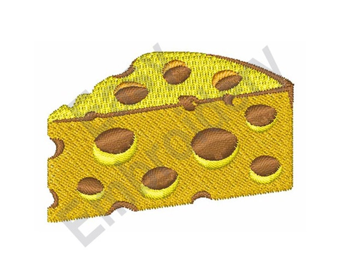 Cheese - Machine Embroidery Design - Etsy