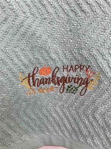 Happy Thanksgiving Machine Embroidery Design Thanksgiving - Etsy