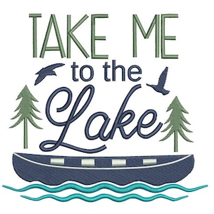 Lake Life (10 Designs) - Machine Embroidery Designs Bundle - Etsy