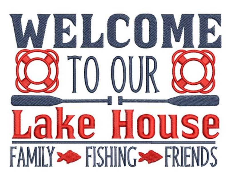 Lake Life (10 Designs) - Machine Embroidery Designs Bundle - Etsy