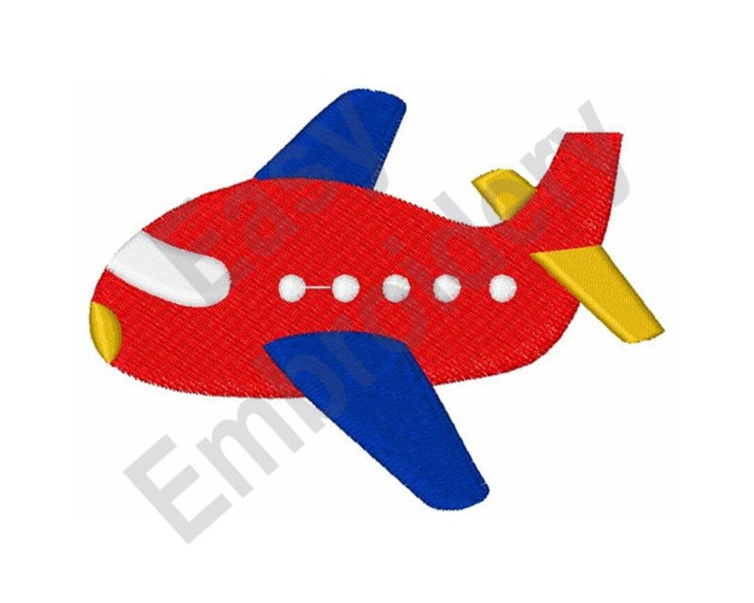 Toy Plane - Machine Embroidery Design - Etsy