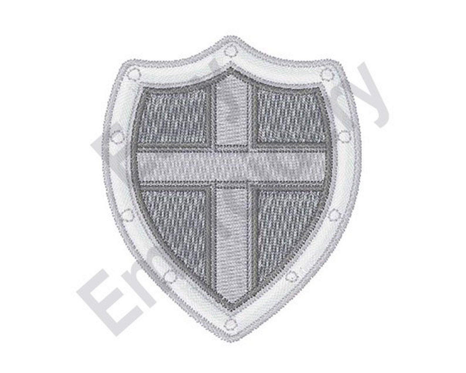 Shield Machine Embroidery Design - Etsy