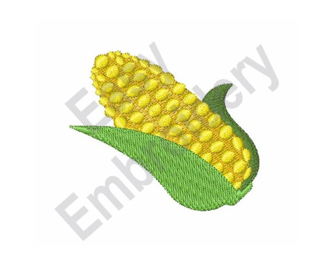 Corn - Machine Embroidery Design - Etsy