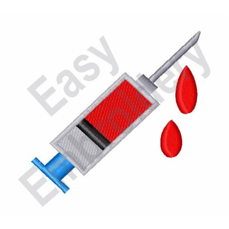 Syringe Embroidery - Etsy